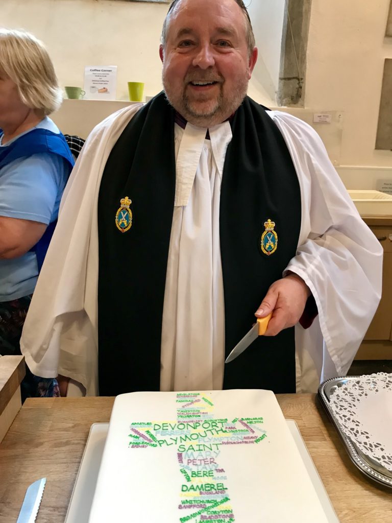 Collation of the Venerable Nick Shutt as the new Archdeacon of Plymouth ...